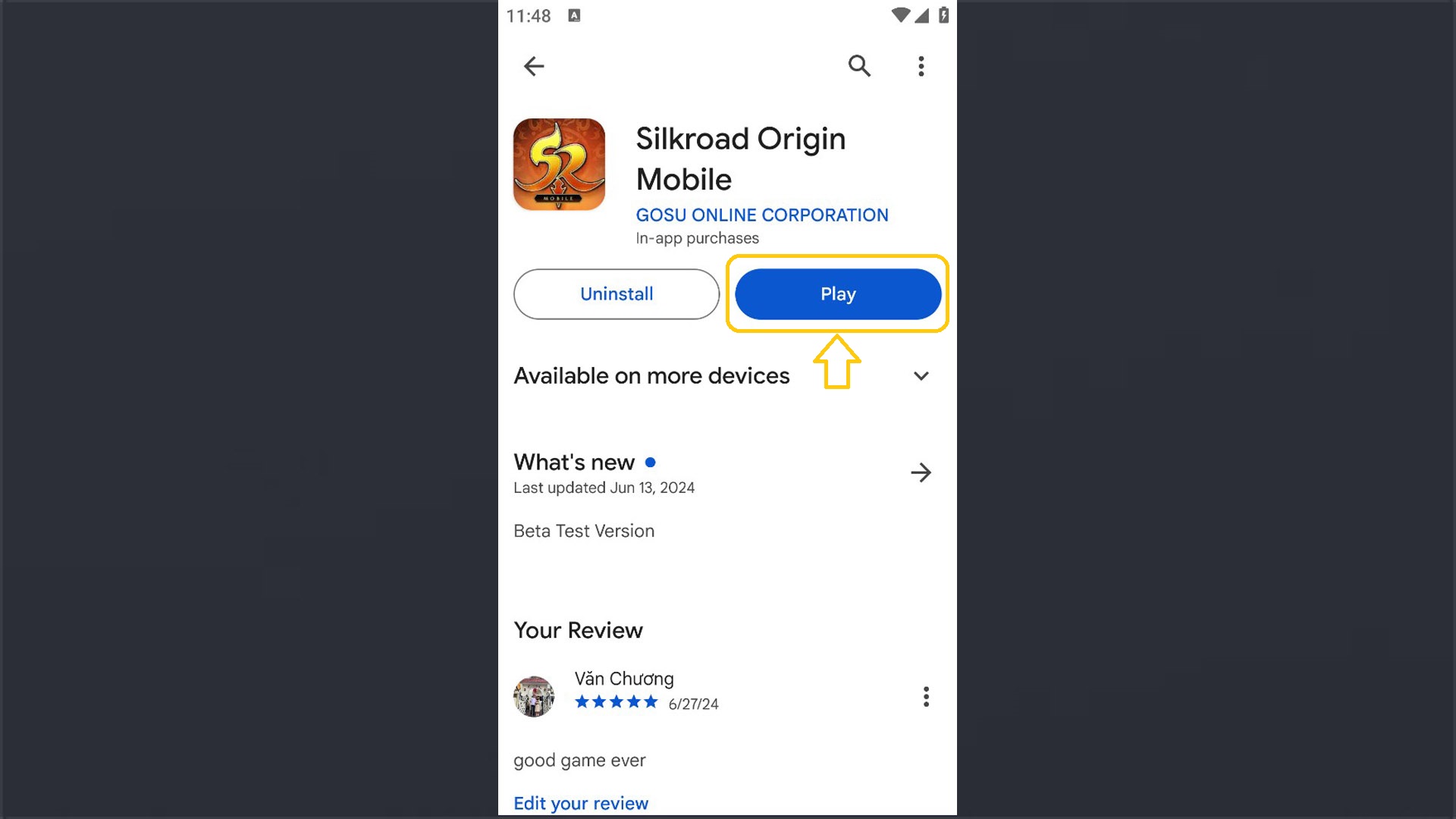 Installation Guide - Silkroad Origin Mobile